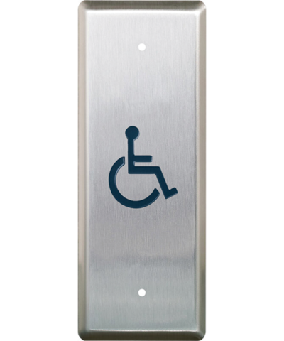 Camden Door Controls CM-25 Active Jamb Switch Narrow Push Plates ...