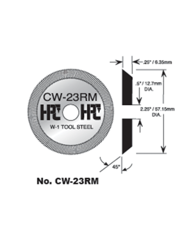 Industrial Round Knife Cutting Machines NEW HPC CW-20FM Key Machine ...